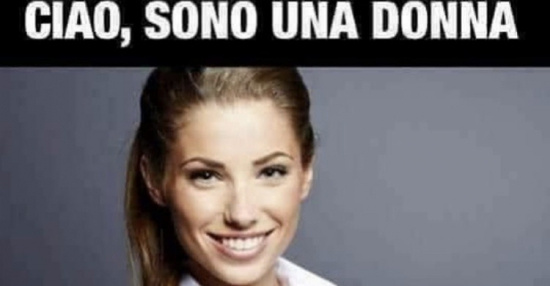 CIAO, SONO UNA DONNA | BESTI.it - immagini divertenti, foto ...