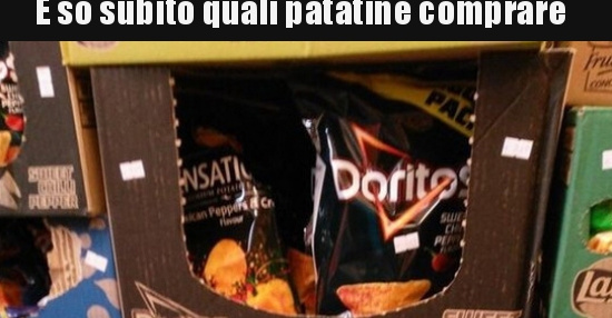 E so subito quali patatine comprare.. | BESTI.it - immagini divertenti ...