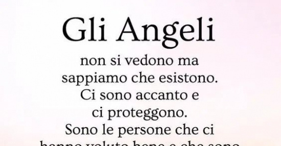 Gli Angeli non si vedono ma sappiamo che esistono.. | BESTI.it ...