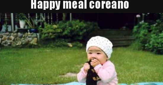 Happy meal coreano.. | BESTI.it - immagini divertenti, foto ...