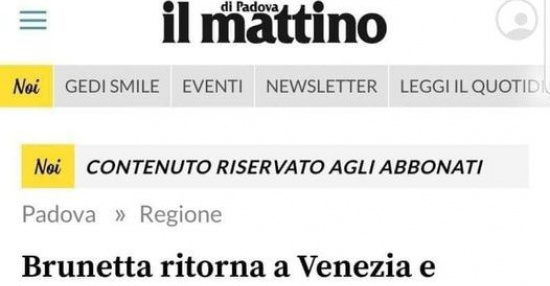 Brunetta ritorna a Venezia.. | BESTI.it - immagini divertenti, foto ...