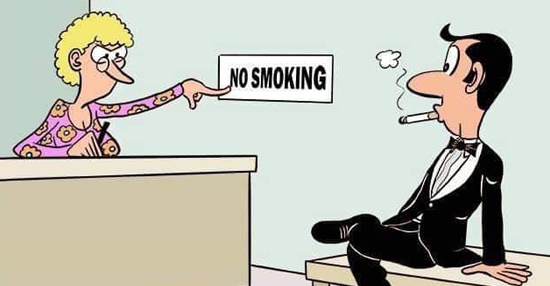 No smoking | BESTI.it - immagini divertenti, foto, barzellette, video