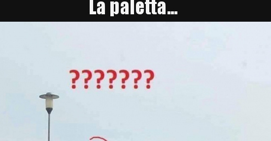 La paletta... | BESTI.it - immagini divertenti, foto, barzellette, video