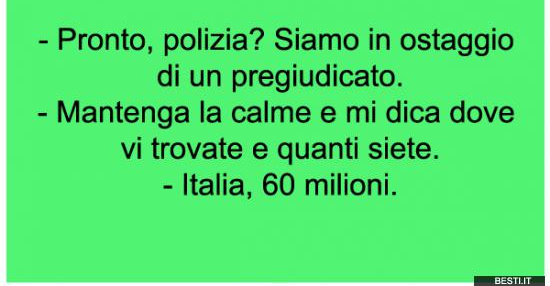 Pronto, polizia... | BESTI.it - immagini divertenti, foto, barzellette ...