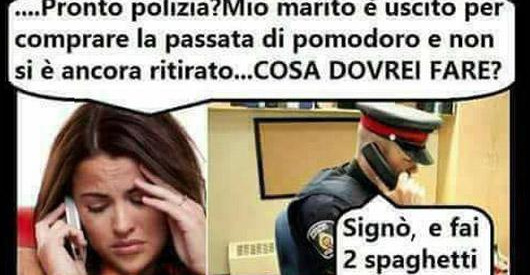 Pronto polizia? | BESTI.it - immagini divertenti, foto, barzellette, video