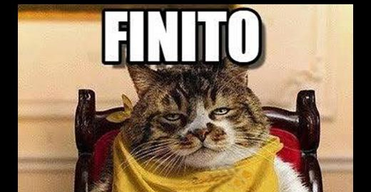 Finito!!! | BESTI.it - immagini divertenti, foto, barzellette, video