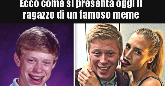 Ecco come si presenta oggi il ragazzo di un famoso meme Si.. | BESTI.it ...